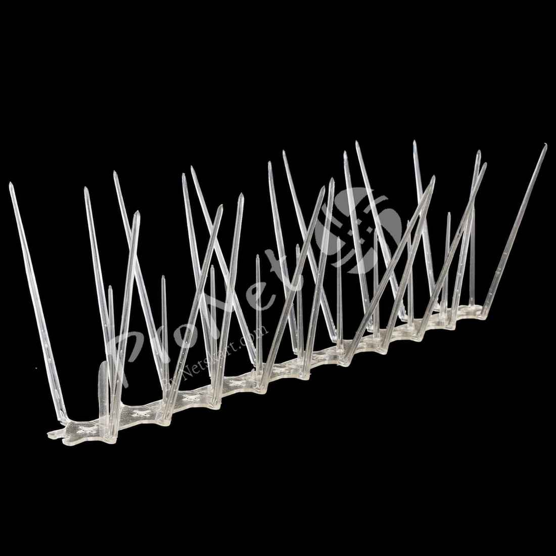 ProNet® Bird Spikes Pigeon Control Spikes, Polycarbonate Transparent 3 ...