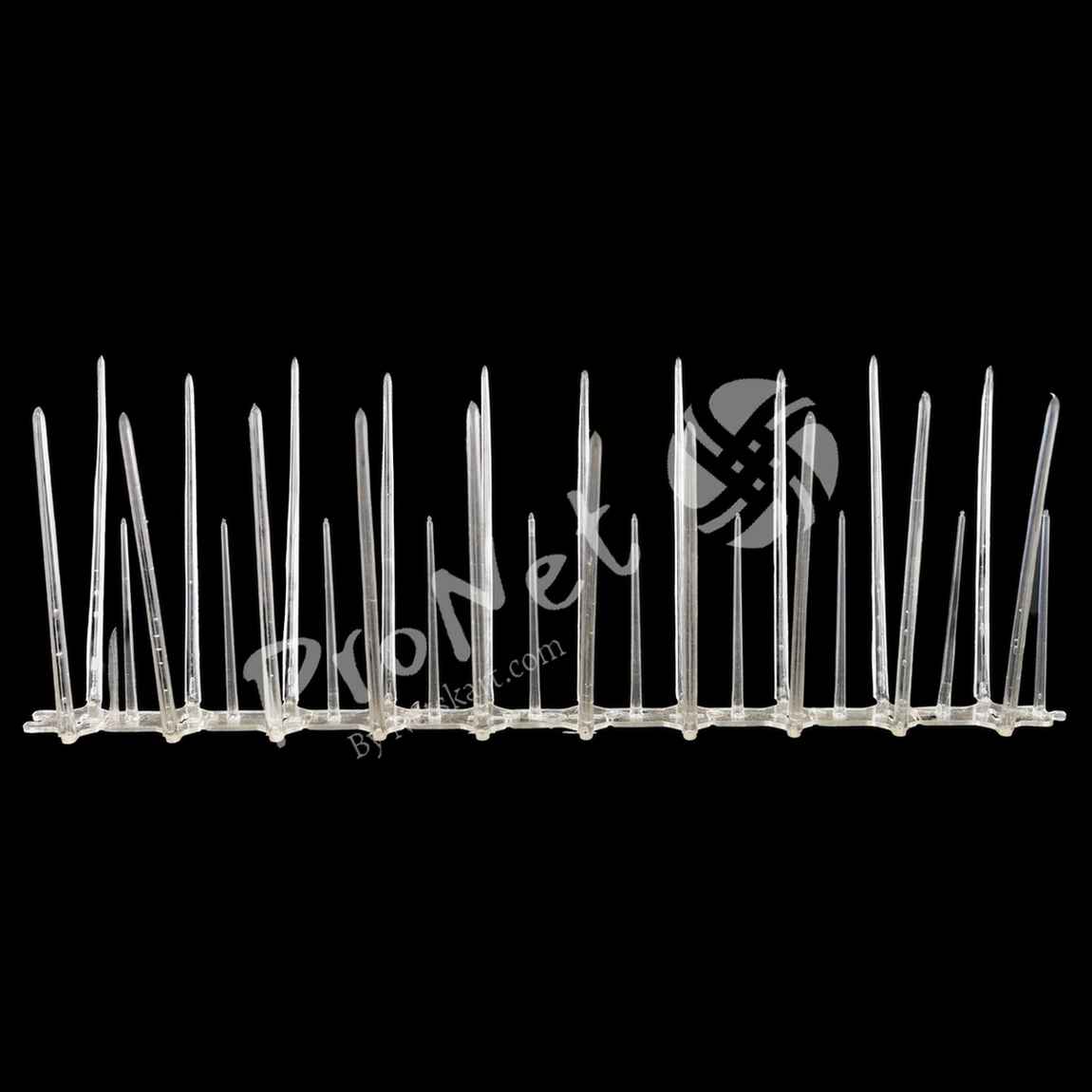 ProNet® Bird Spikes Pigeon Control Spikes, Polycarbonate Transparent 3 ...